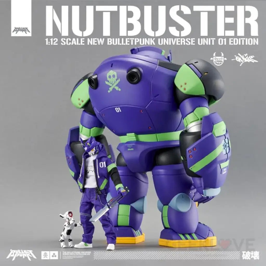 Nutbuster Mecha + TEQ63 UNIT_01 colorway Devil Toys – GEEKLOVEPH TOY STORE