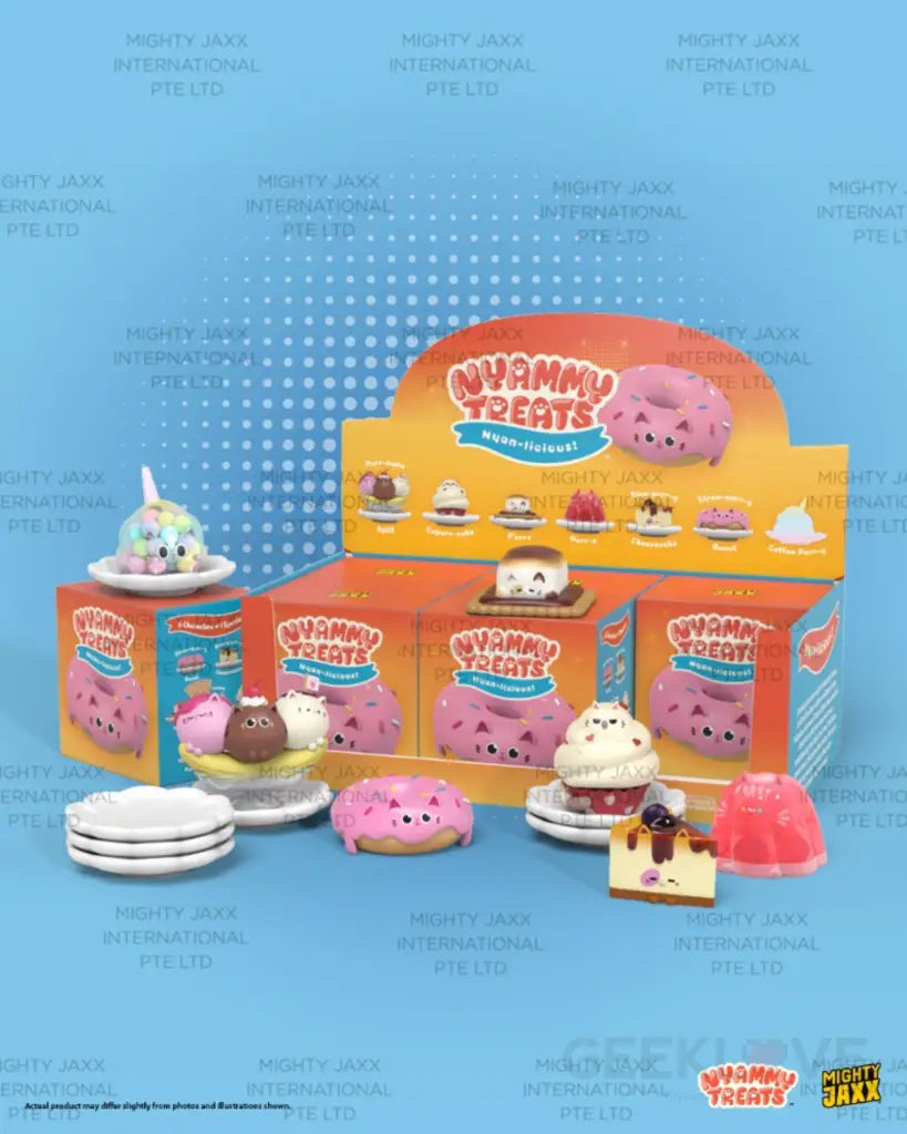 Nyammy Treats Series - Nyan-Licious (Box of 8) Mighty – GEEKLOVEPH TOY ...