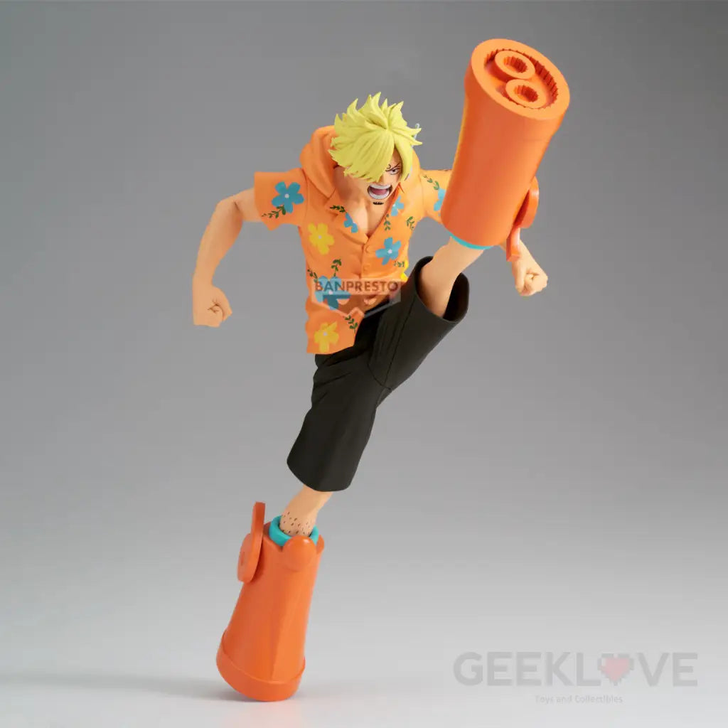 One Piece Battle Record Collection Sanji II Figure – GEEKLOVEPH TOY STORE