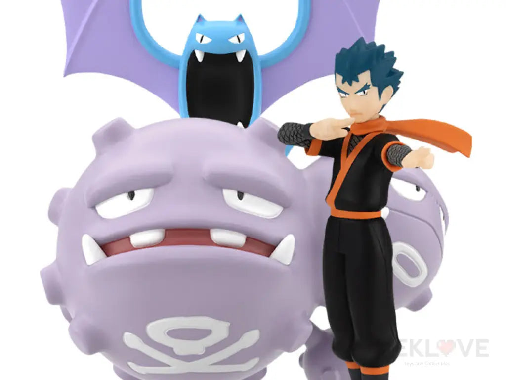 Pokemon Scale World Kanto Region Koga & Golbat & – GEEKLOVEPH TOY STORE