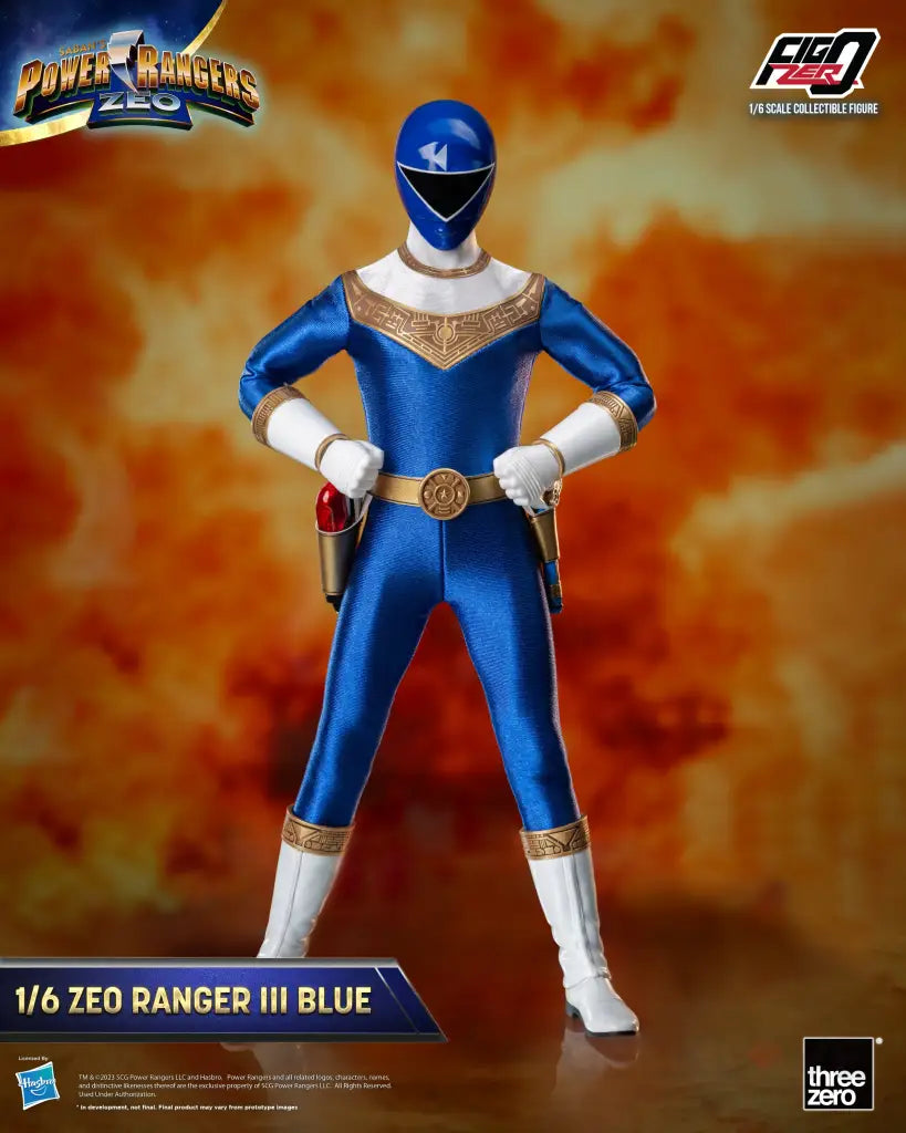 Power Rangers FigZero Zeo Ranger III Blue ThreeZero – GEEKLOVEPH TOY STORE