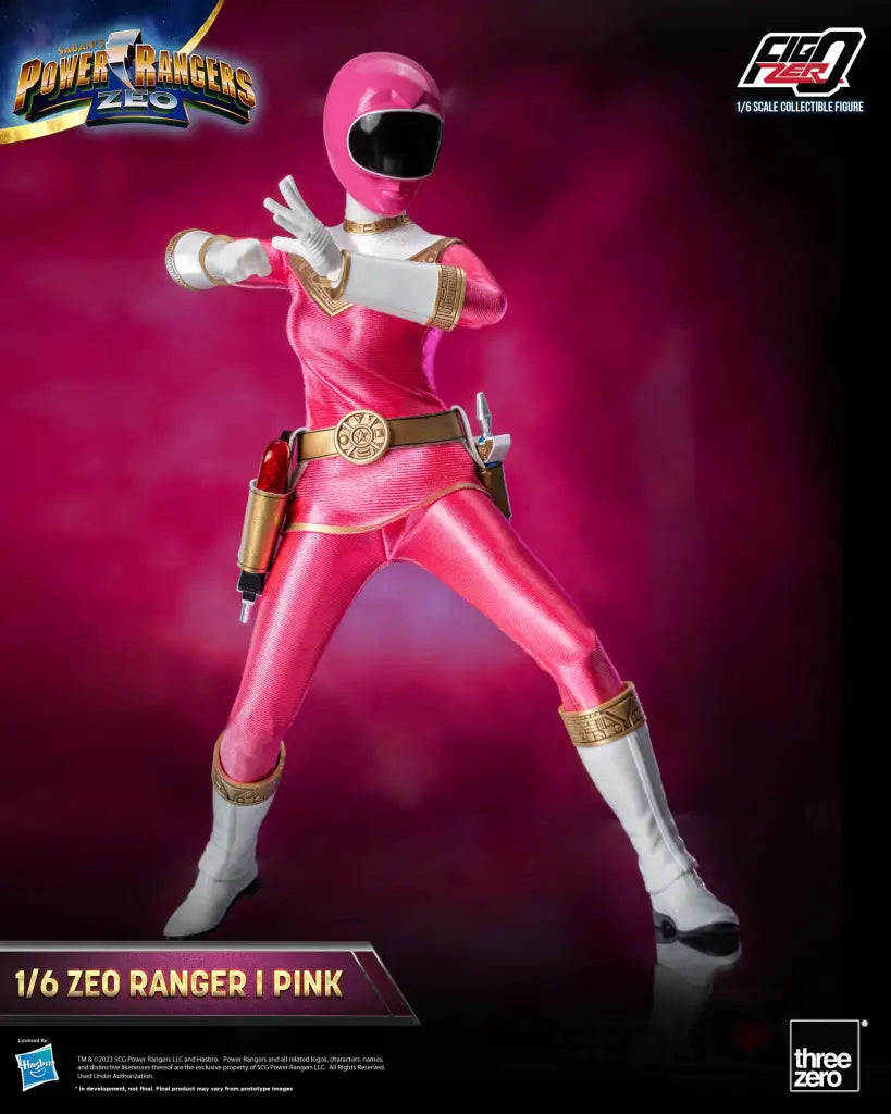 Power Rangers Zeo FigZero Zeo Ranger I Pink ThreeZero – GEEKLOVEPH TOY ...