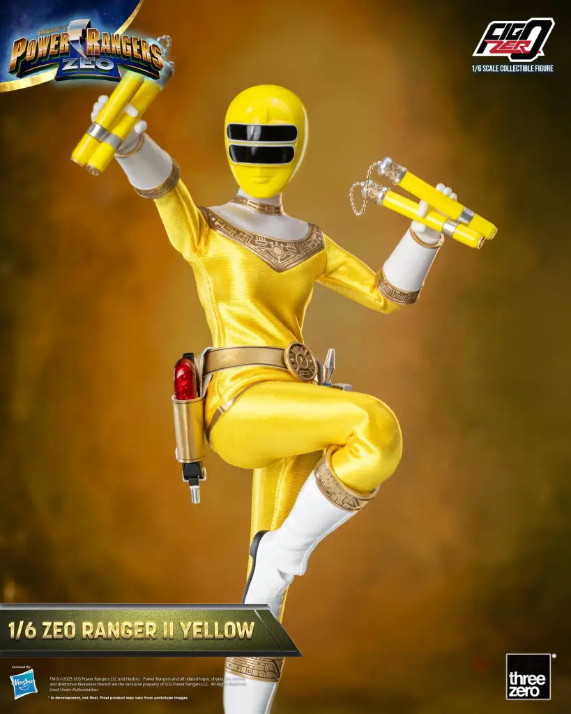 Power Rangers Zeo FigZero Zeo Ranger II Yellow – GEEKLOVEPH TOY STORE