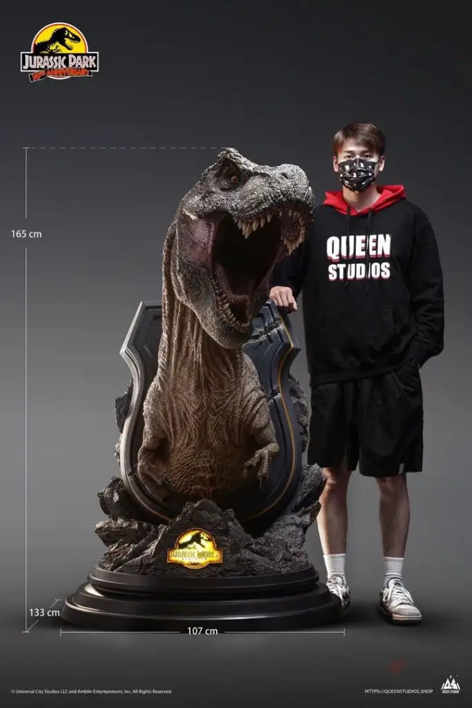Queen Studios T-Rex 1/3 Bust Queen Studios – GEEKLOVEPH TOY STORE