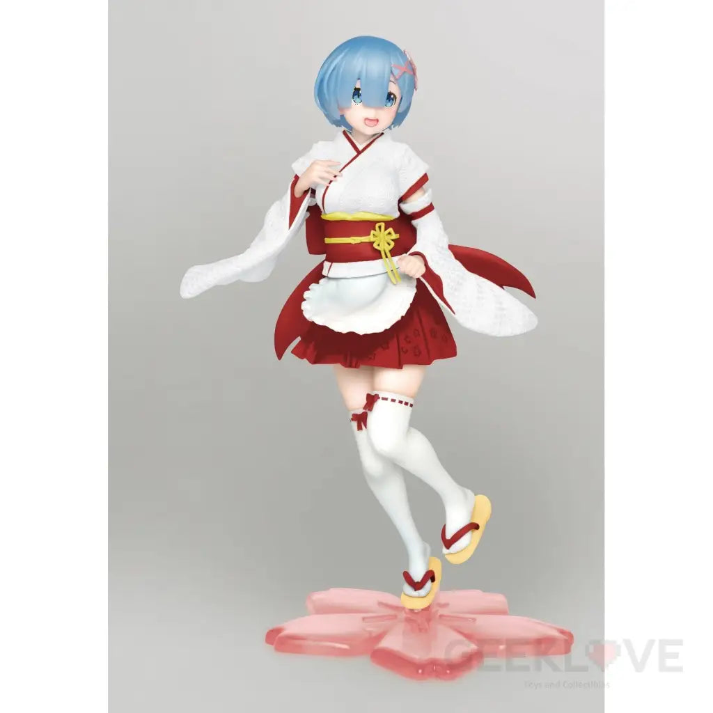 RE:ZERO Precious Figure Rem Japanese Maid Ver. Renewal – GEEKLOVEPH TOY ...