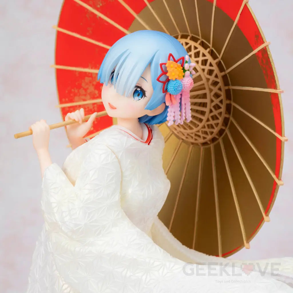 Rem -Shiromuku- 1/7 Scale Figure re-run GSC – GEEKLOVEPH TOY STORE