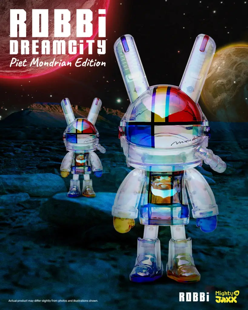 ROBBi DREAM CITY (Piet Mondrian Edition) 1000% (70Cm) – GEEKLOVEPH TOY ...