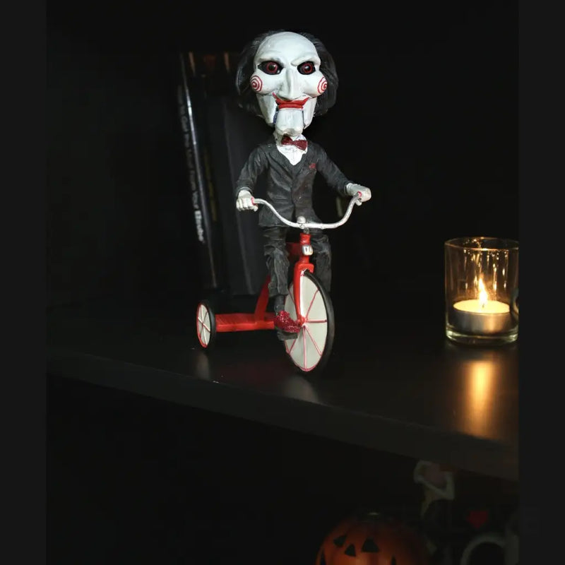 Saw Head Knocker Puppet on Tricycle Neca – GEEKLOVEPH TOY STORE