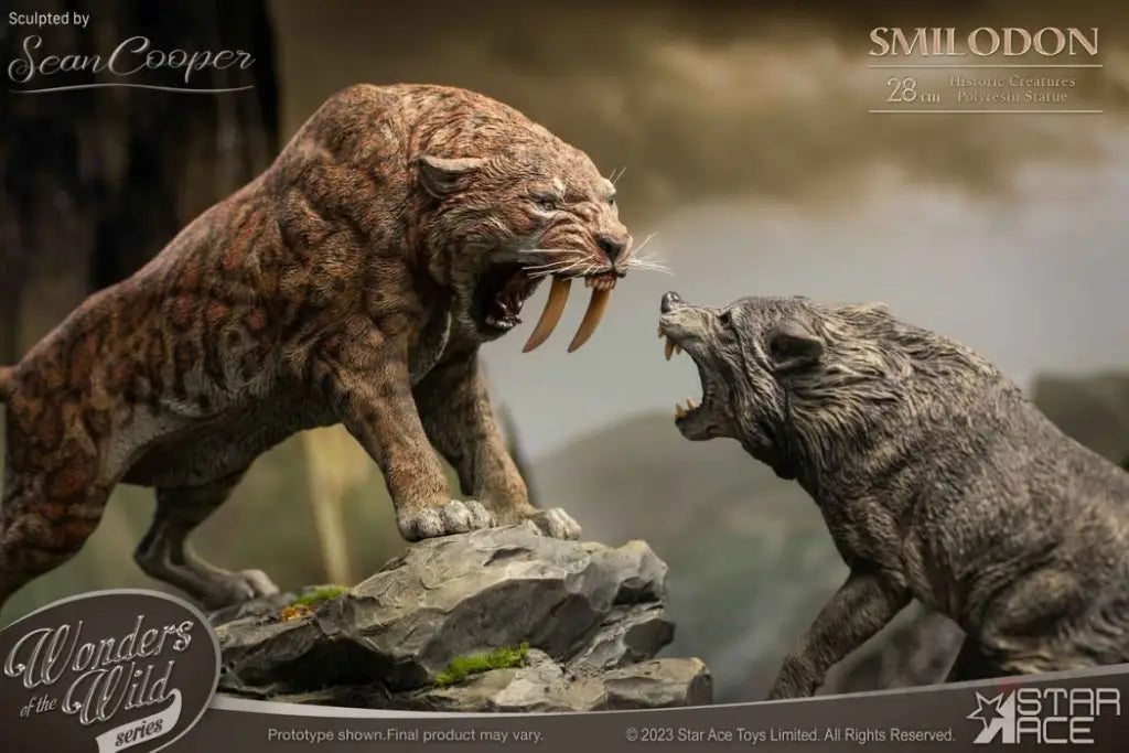 Smilodon & Dire Wolf set Star Ace – GEEKLOVEPH TOY STORE
