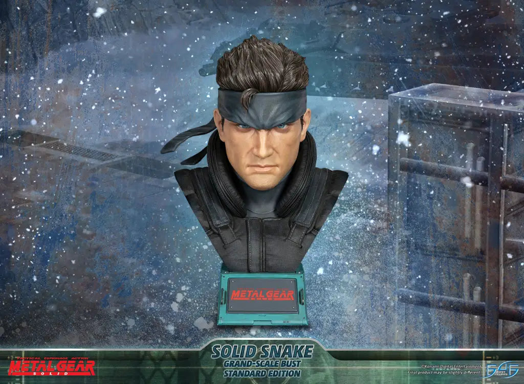 Solid Snake: Grand-Scale Bust First 4 Figure – GEEKLOVEPH TOY STORE