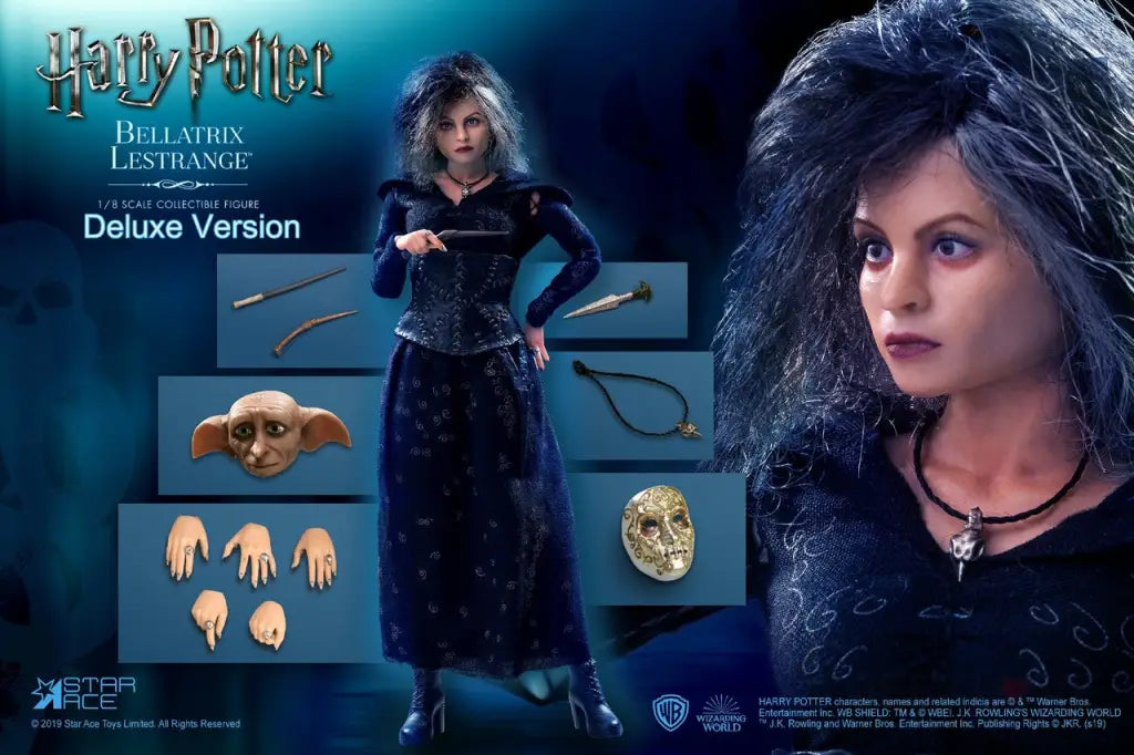Star Ace: Bellatrix Lestrange and Dobby Twin pack 1/8 – GEEKLOVEPH TOY ...