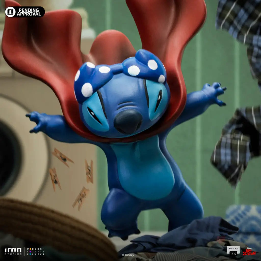 Stitch Laundry Art Scale 1/10 Iron Studios – GEEKLOVEPH TOY STORE