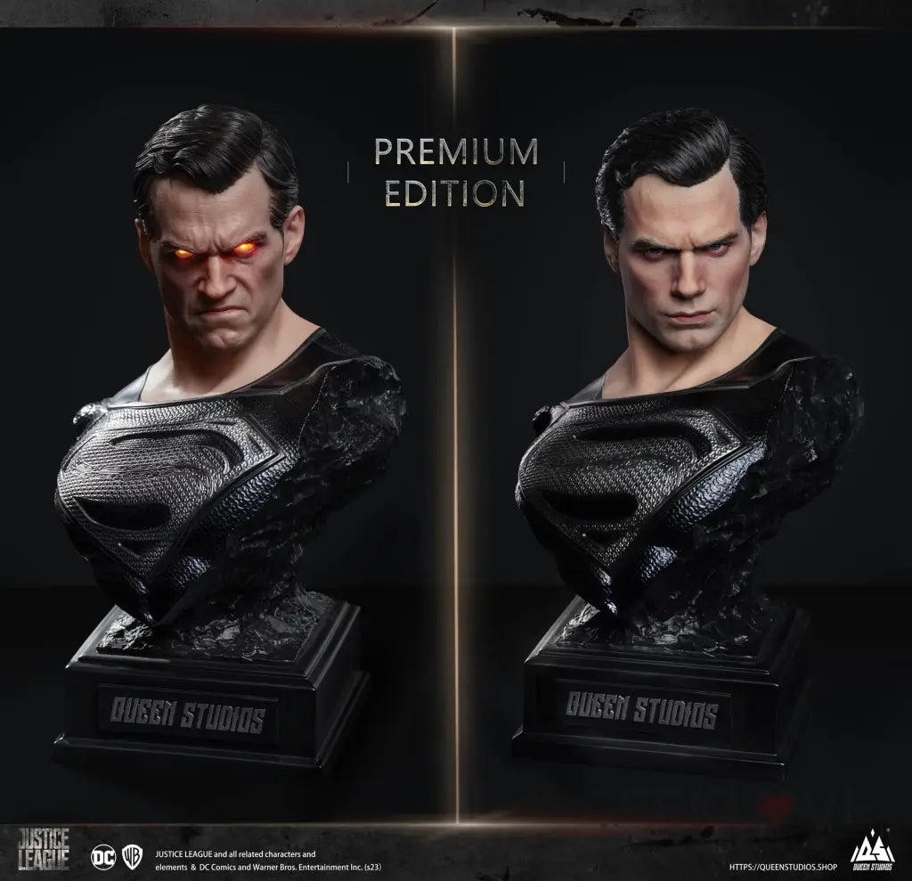 Superman (Black Suit) 1/3 Statue SPECIAL EDITION Queen – GEEKLOVEPH TOY ...