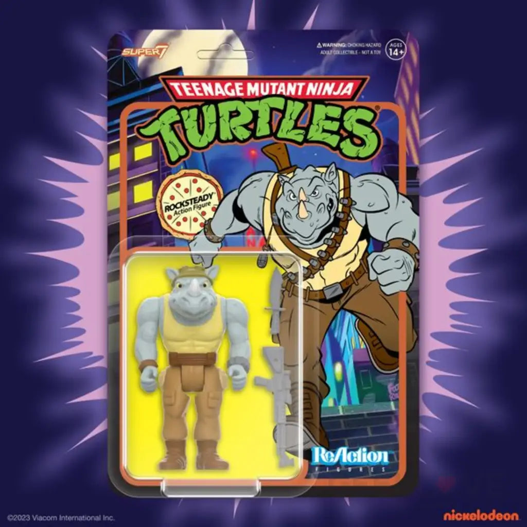 Teenage Mutant Ninja Turtles ReAction Figures Wave 08 – GEEKLOVEPH TOY ...