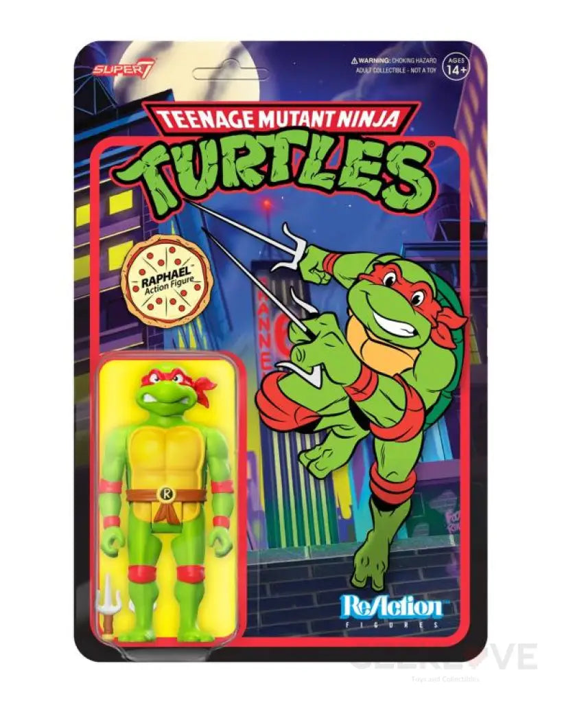 Teenage Mutant Ninja Turtles Reaction Wave 7 - Raphael – GEEKLOVEPH TOY ...