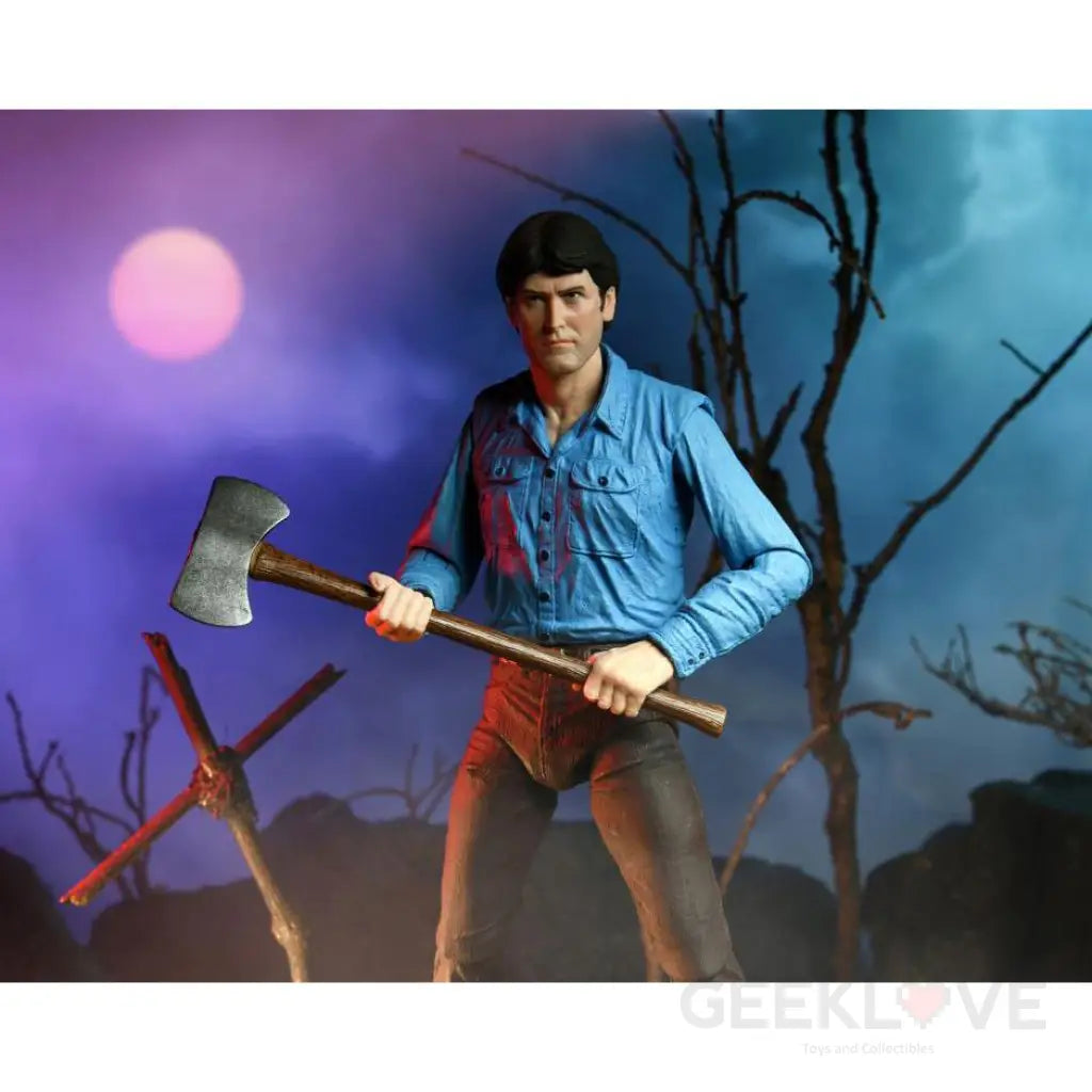 The Evil Dead 40th Anniversary Ultimate Ash Williams – GEEKLOVEPH TOY STORE