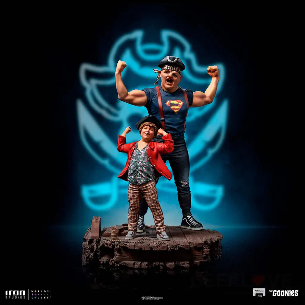 The Goonies Sloth and Chunk Art Scale 1/10 Iron Studios – GEEKLOVEPH ...
