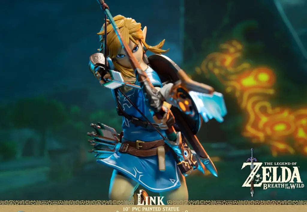The Legend of Zelda: Breath of the Wild Link Statue CE – GEEKLOVEPH TOY ...