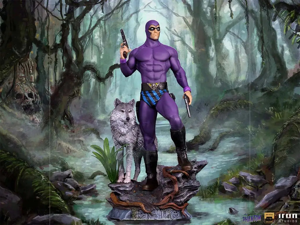 The Phantom Deluxe 1/10 Art Scale Statue Iron Studios – GEEKLOVEPH TOY ...