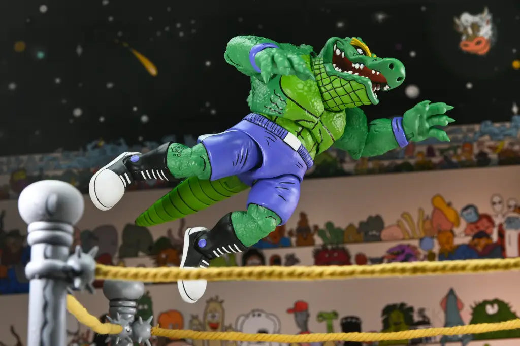 TMNT (Archie Comics) 7in Stump Wrestling Leatherhead – GEEKLOVEPH TOY STORE