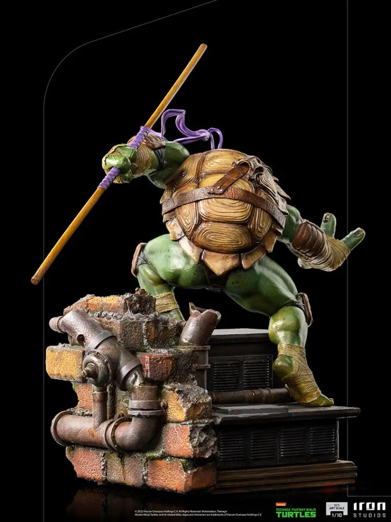 Tmnt Bds Donatello Art Scale 1 10 Statue Iron Studios Geekloveph Toy