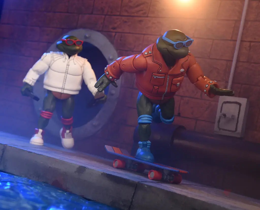 TMNT (Cartoon) 7in Punk Leo and Punk Raph 2 Pack NECA – GEEKLOVEPH TOY ...