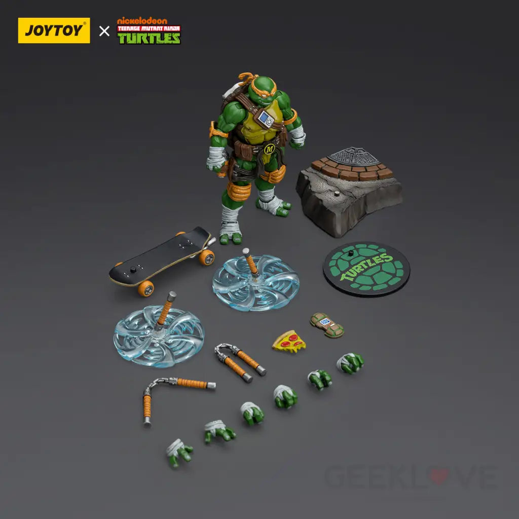 TMNT-Michelangelo (reproduction 2025) Joy Toy – GEEKLOVEPH TOY STORE