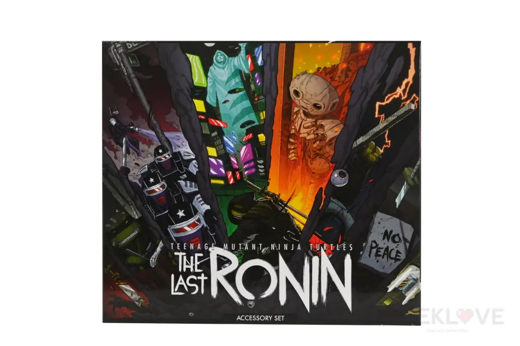 TMNT (The Last Ronin) Accessory Set NECA – GEEKLOVEPH TOY STORE