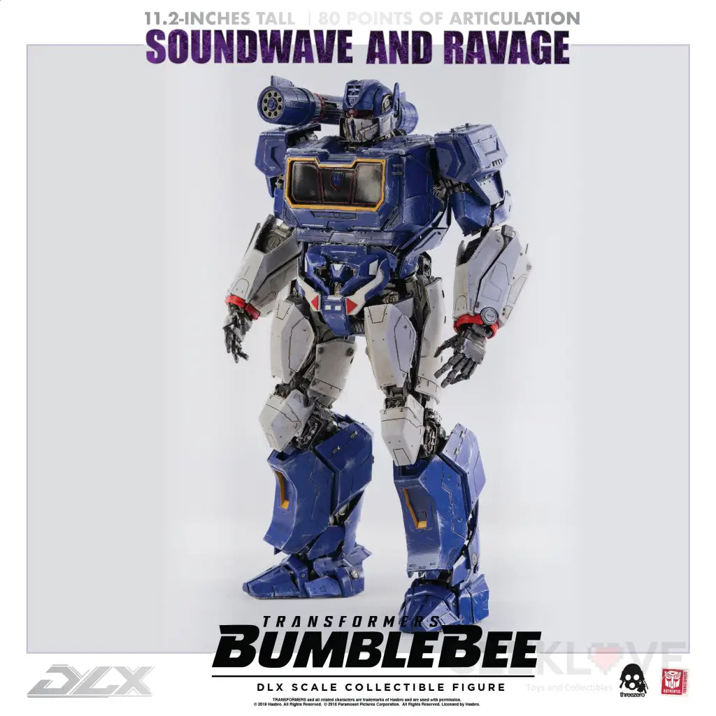 Transformers: Bumblebee DLX Soundwave and Ravage – GEEKLOVEPH TOY STORE