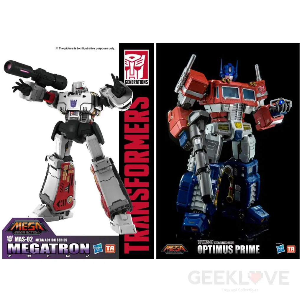 Transformers MAS-01 Optimus Prime & MAS-02 Megatron – GEEKLOVEPH TOY STORE
