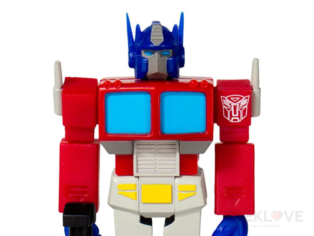 Transformers ReAction Optimus Prime Figure Super 7 – GEEKLOVEPH TOY STORE