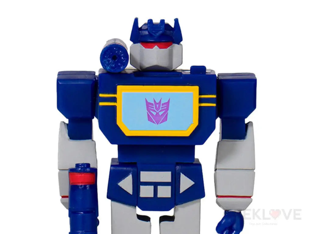 Transformers ReAction Soundwave Figure Super 7 – GEEKLOVEPH TOY STORE
