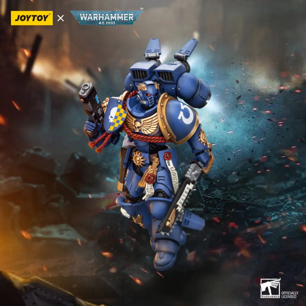Ultramarines Captain With Jump Pack (reproduction – GEEKLOVEPH TOY STORE