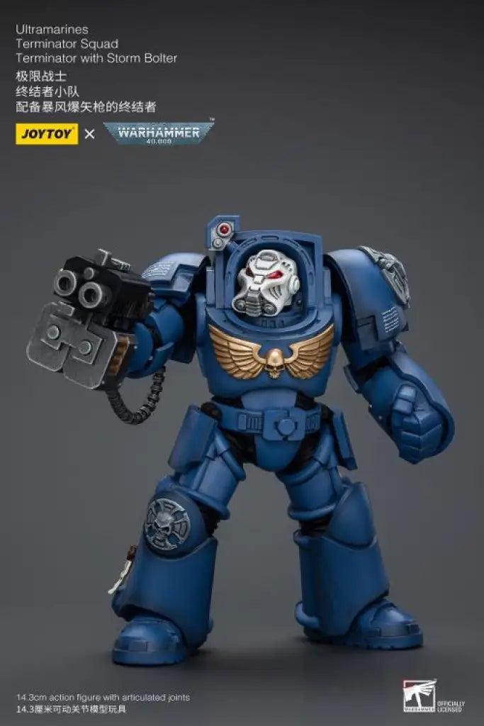 Ultramarines Terminator Squad Terminator with Storm – GEEKLOVEPH TOY STORE