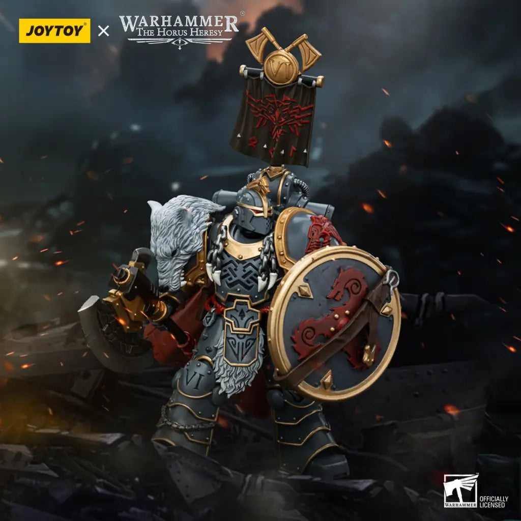 Warhammer 40k Space Wolves Legion Praetor with Power – GEEKLOVEPH TOY STORE