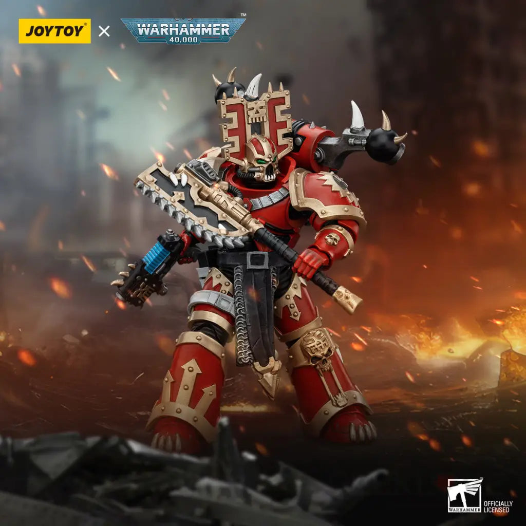 Warhammer 40k World Eaters Khorne Berzerker 4 Joy Toy – GEEKLOVEPH TOY ...