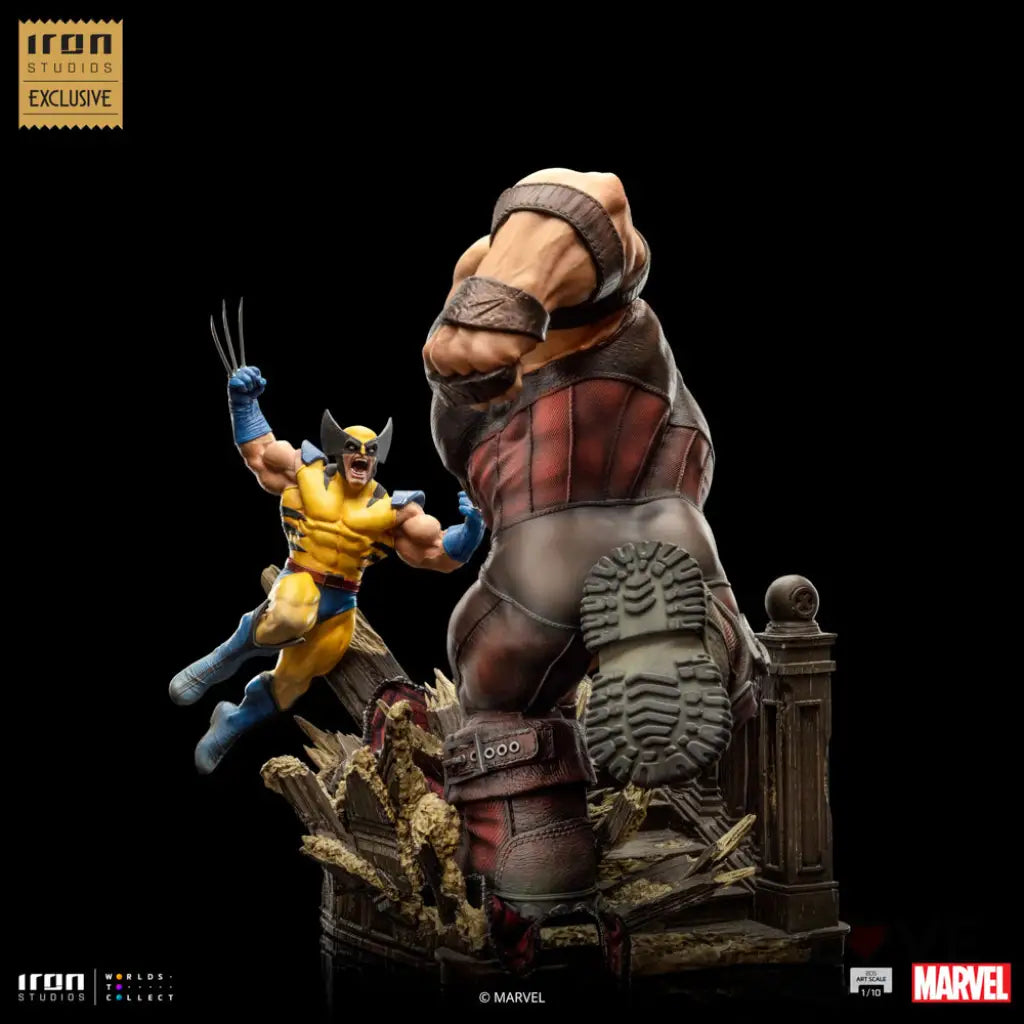 Wolverine vs Juggernaut Marvel Exclusive BDS Art Scale 1/10 – GeekLoveph