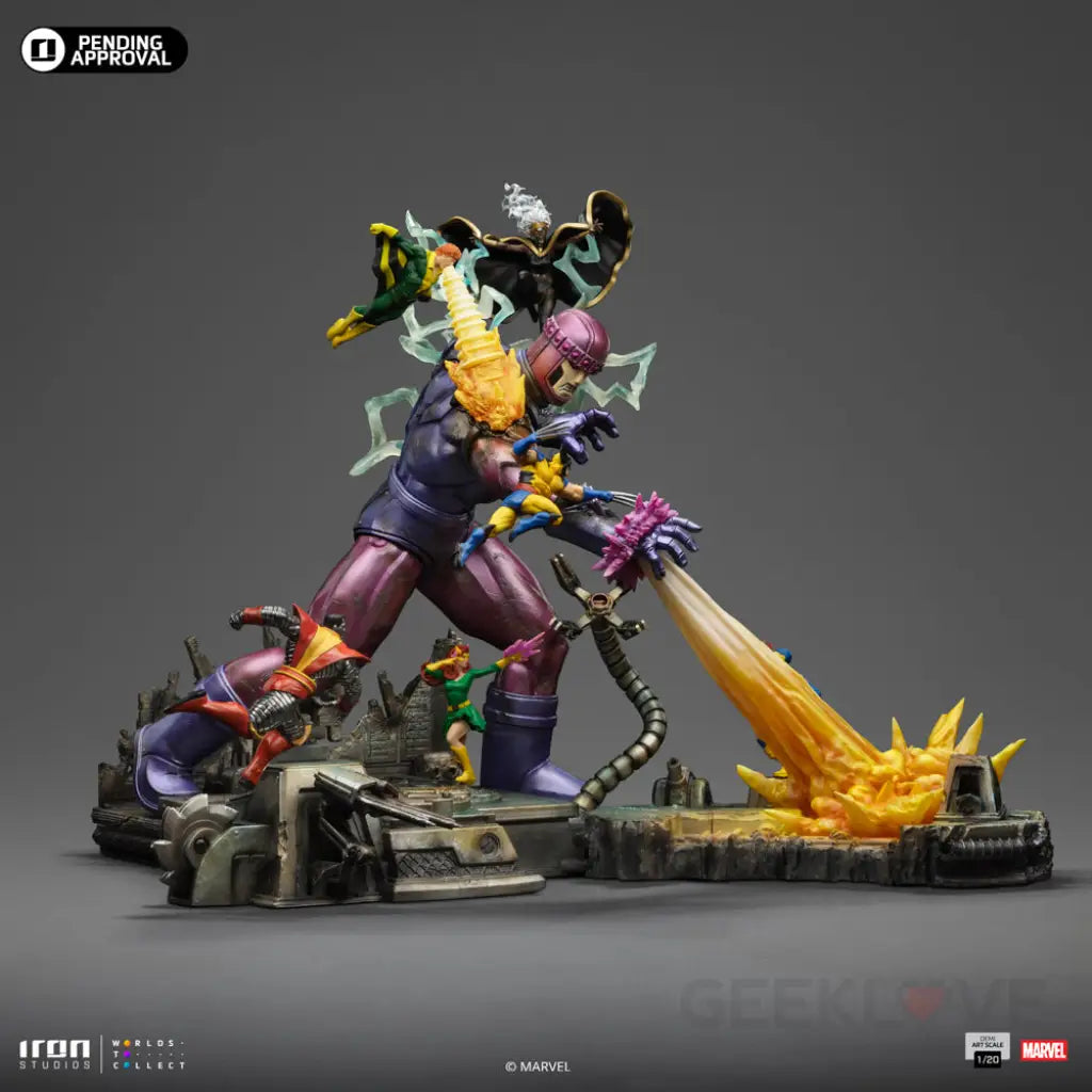 X Men Danger Room Diorama A Demi Art Scale 120 Geekloveph